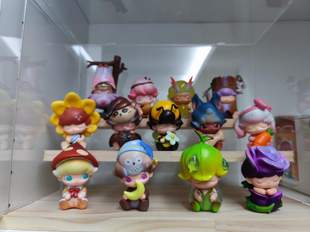 Popmart Dimoo Forest Night full set with secret/hidden character ...