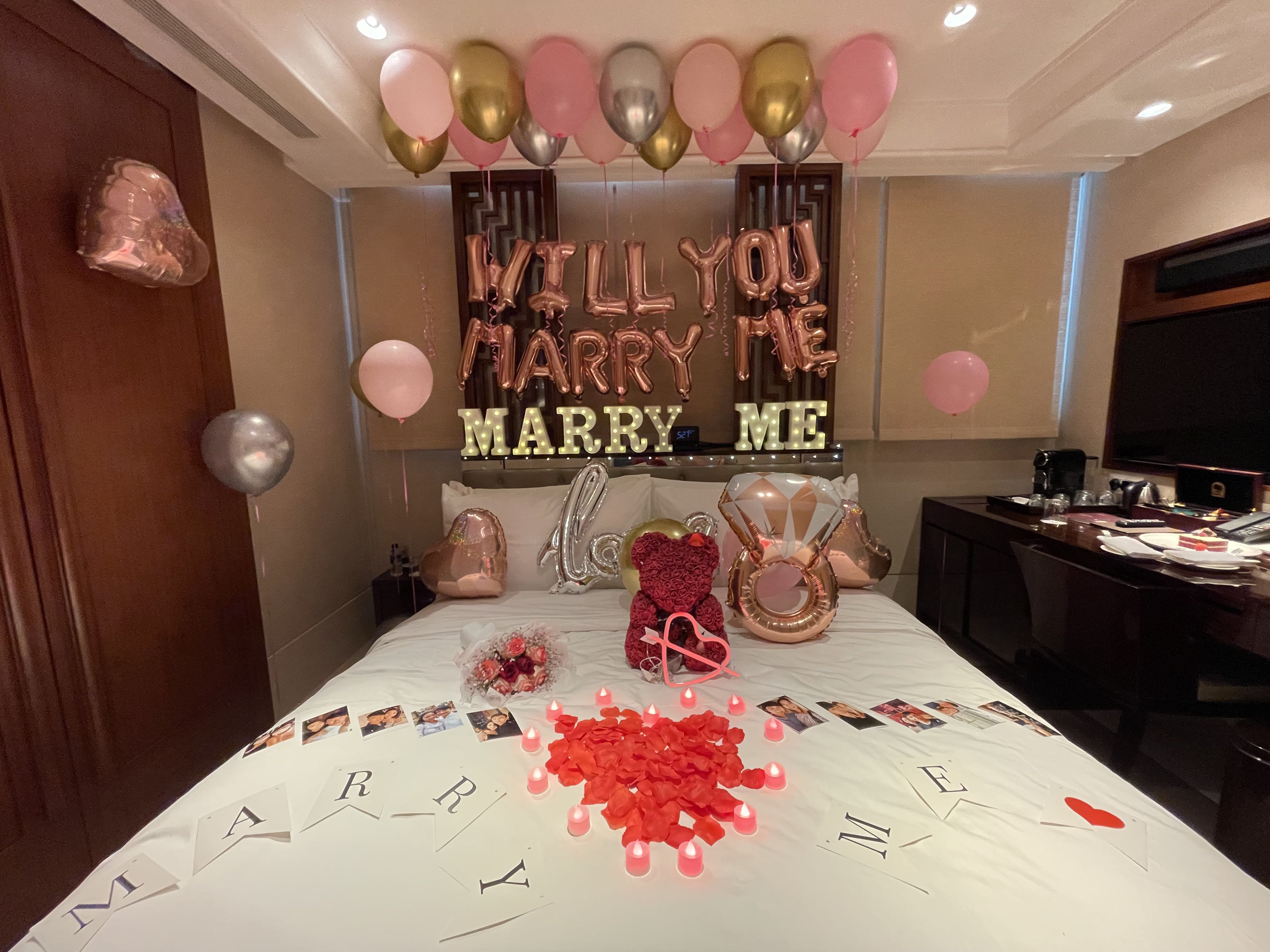 Proposal decorations setup package suprise, Hobbies & Toys, Stationery ...