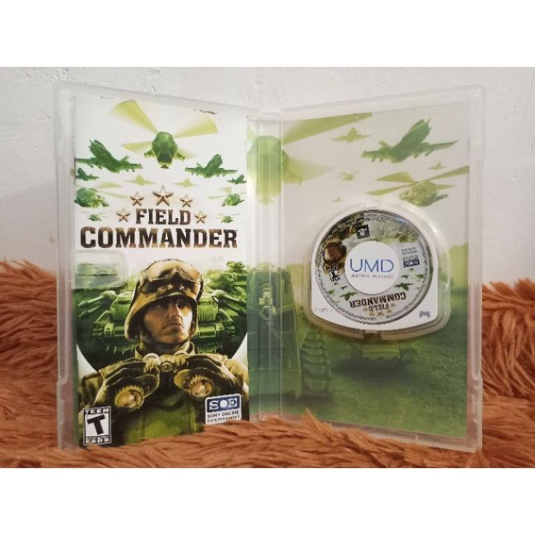 PSP UMD Field Commander R1, Video Gaming, Video Games, PlayStation on ...
