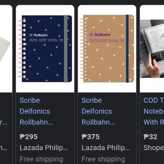 Rollbahn Grid notebook, Hobbies & Toys, Stationary & Craft, Stationery ...