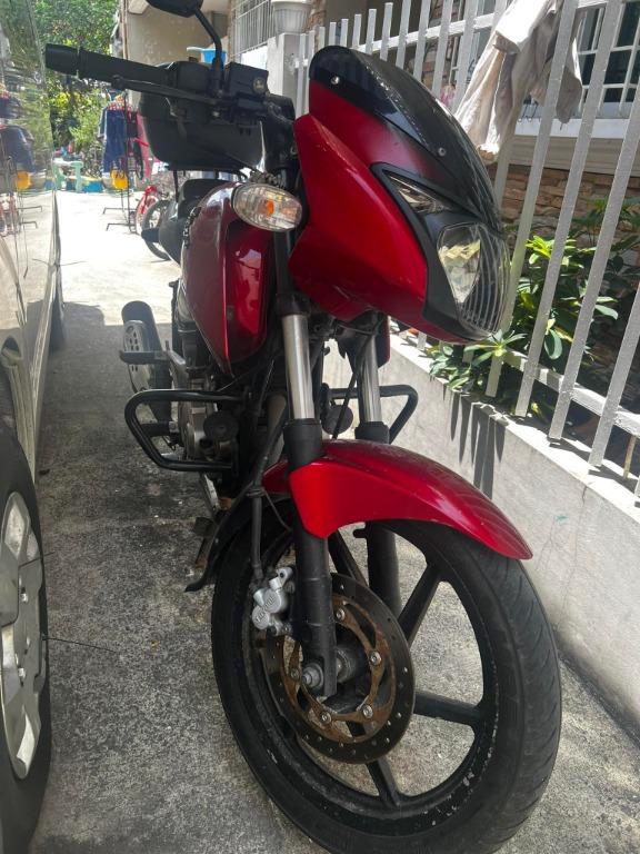 rouser 180cc metallic red, Motorbikes, Motorbikes for Sale on Carousell