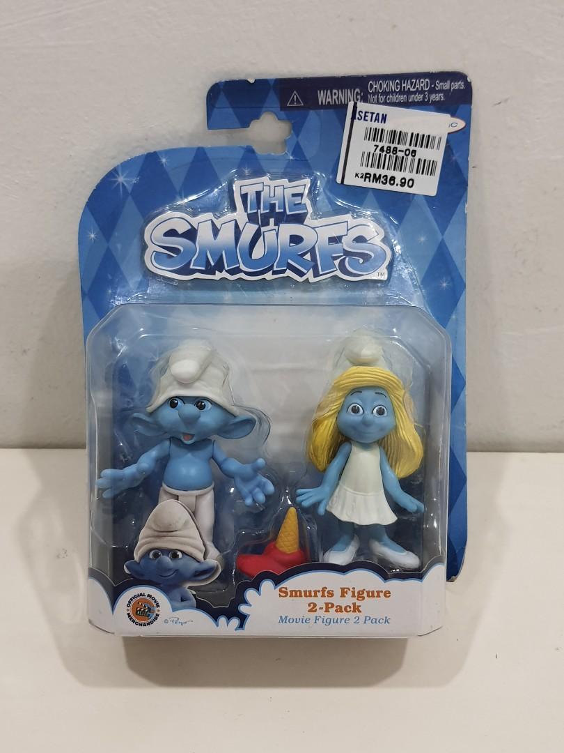 Smurfs figure 2 pack, Hobbies & Toys, Toys & Games on Carousell