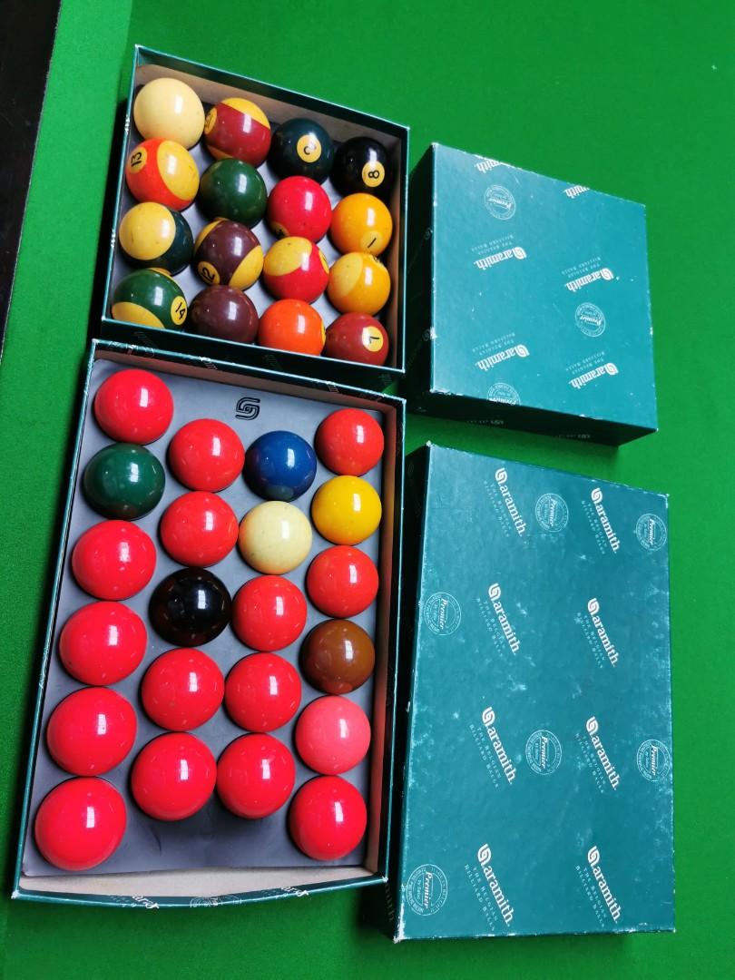 Snooker balls & number balls (aramith brand), Sports Equipment, Sports ...