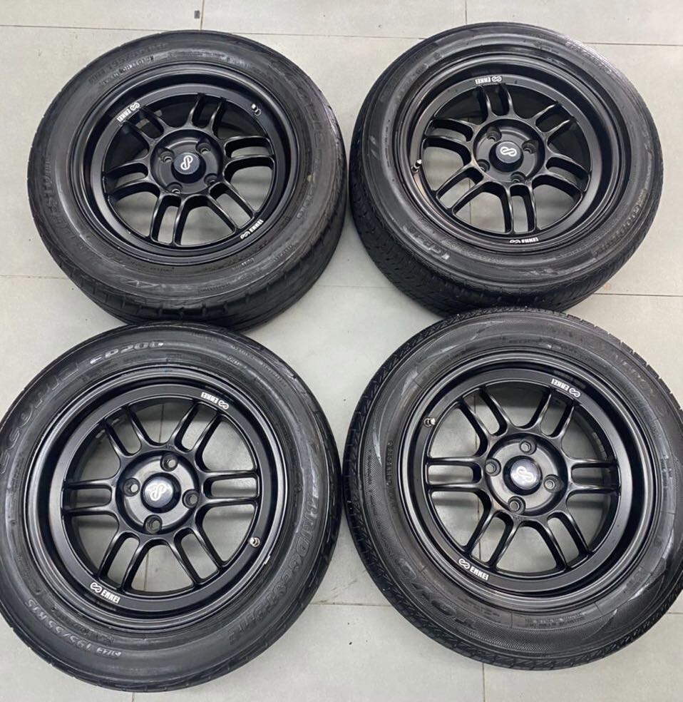Sport Rim Enkei RPF1 15x7JJ PCD100, Auto Accessories on Carousell