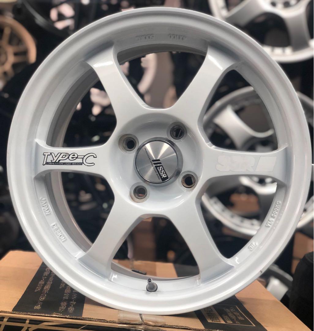 Sport Rim SSR Type C 15 7JJ PCD100, Auto Accessories on Carousell