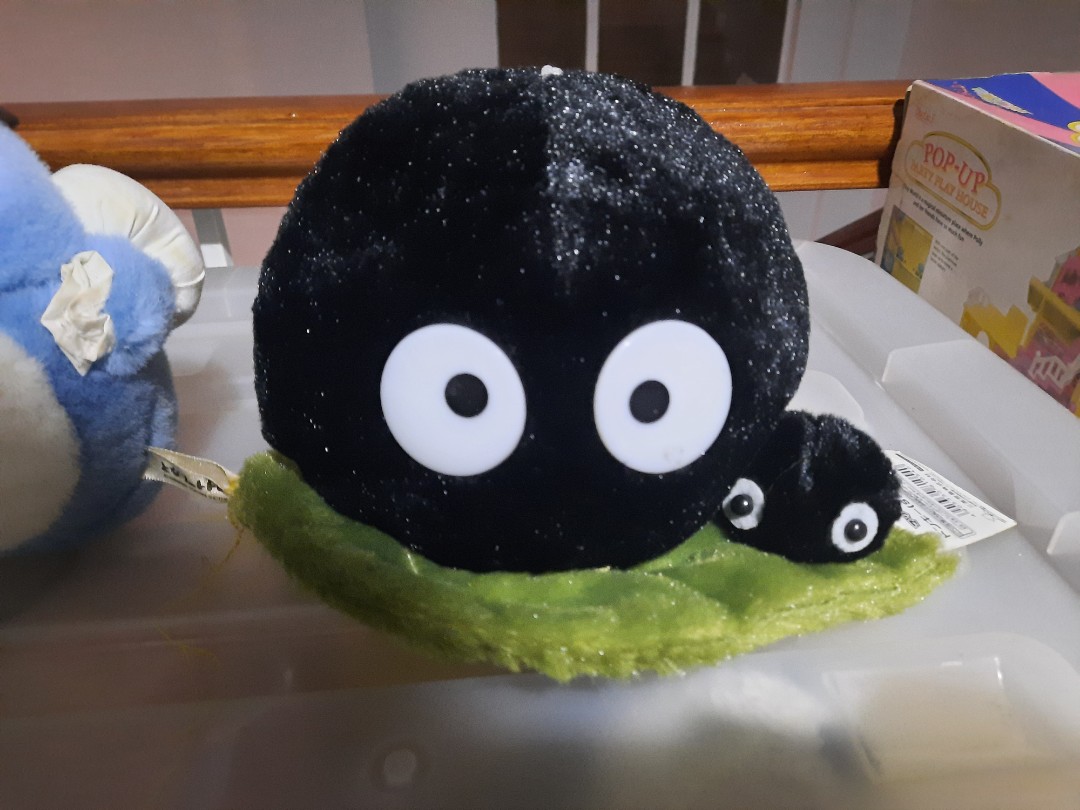Studio Ghibli Soot Sprite from my neighbor totoro plush stuffed toy ...