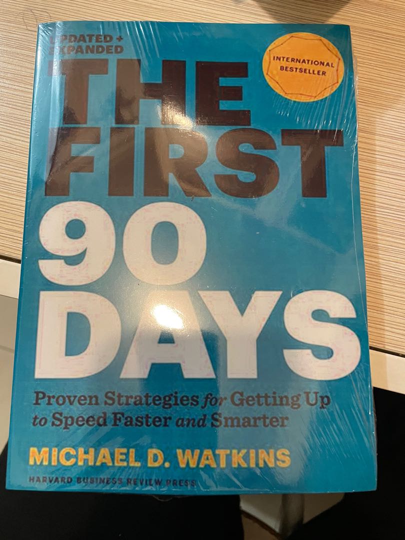 The first 90 days, 興趣及遊戲, 書本 & 文具, 兒童書籍 - Carousell