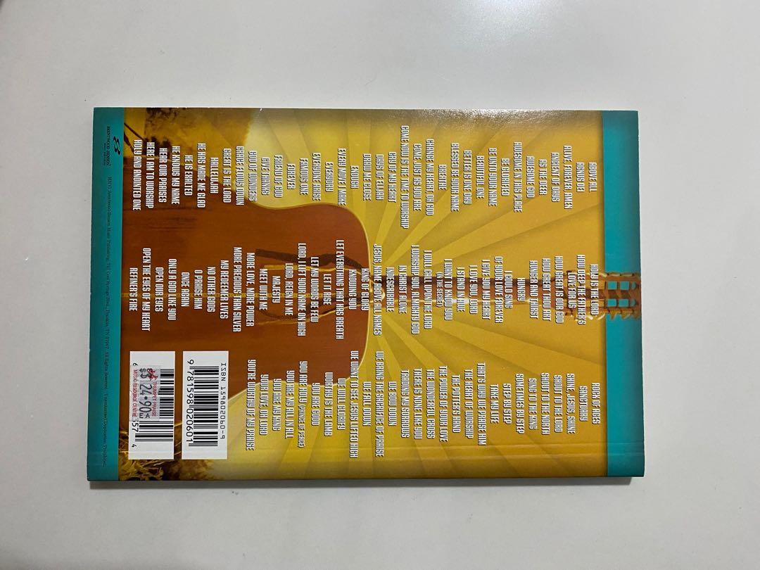 Top 100 Praise and Worship Guitar Chord songbook, Hobbies & Toys, Music & Media, Music Scores on ...