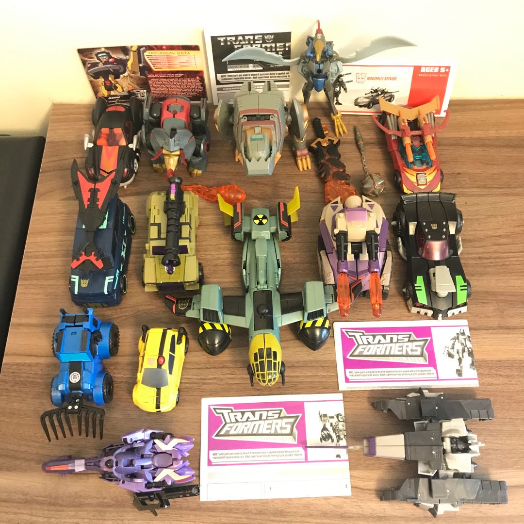 Transformers Animated Lot, Hobbies & Toys, Toys & Games on Carousell