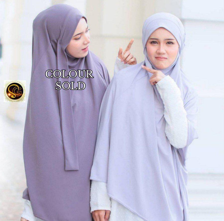 Tudung Labuh Instant, Women's Fashion, Muslimah Fashion, Hijabs on ...