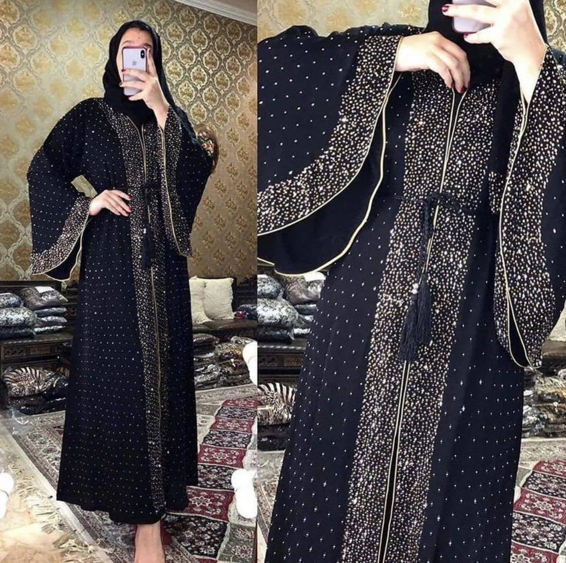 UAE BURKA, Women's Fashion, Muslimah Fashion, Kaftans & Jubahs on Carousell