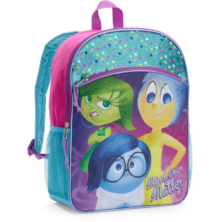 Walmart Disney Inside Out 16" Backpack School Kids Backpack, Babies ...
