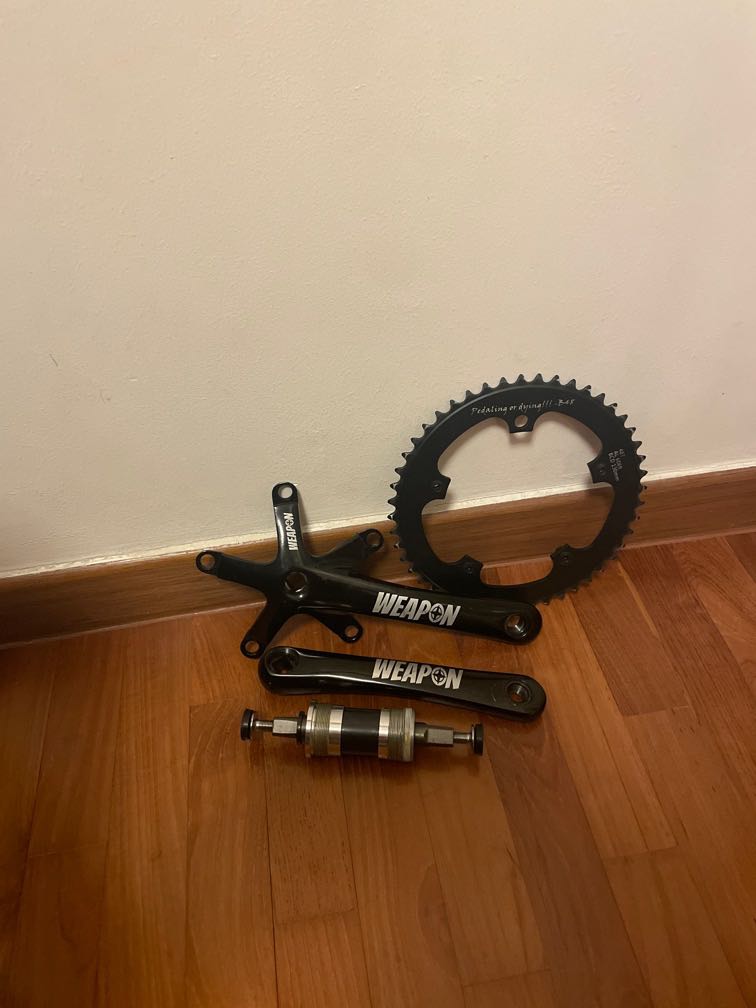 Weapon crankset, Sports Equipment, Bicycles & Parts, Parts ...