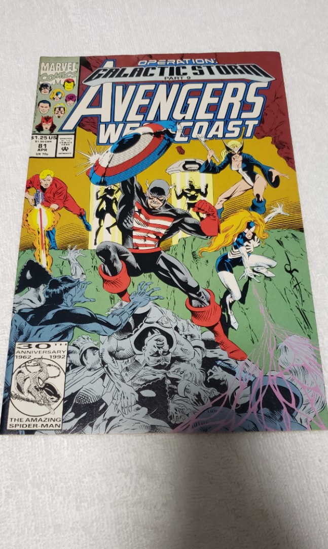 West Coast avengers #81 comic book, Hobbies & Toys, Books & Magazines ...