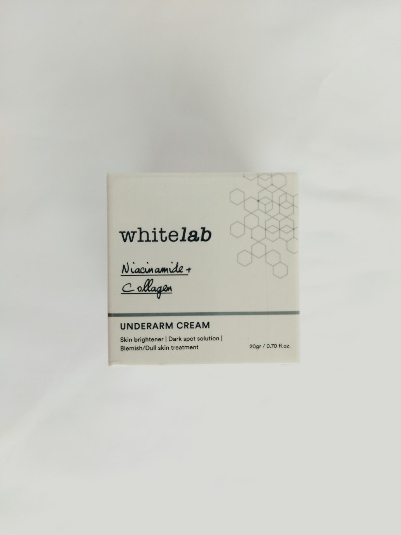 WHITELAB UNDERARM CREAM 20ml, Kesehatan & Kecantikan, Kulit, Sabun ...