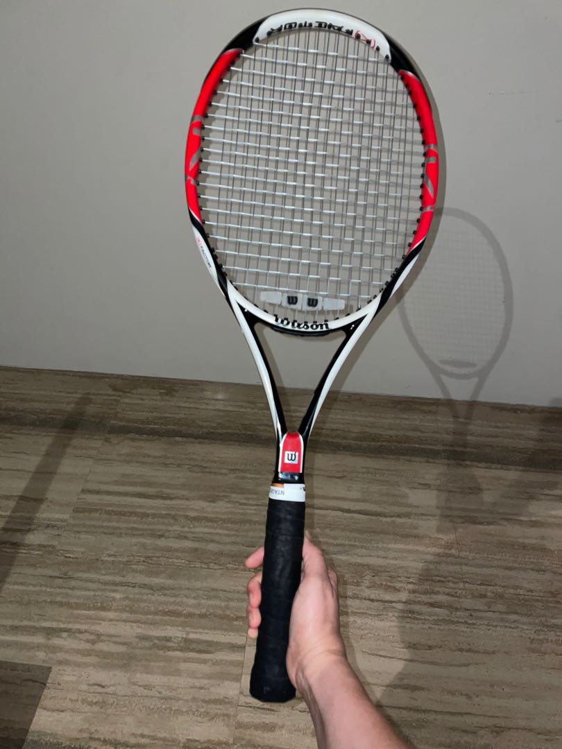 Wilson racket, Sports Equipment, Sports & Games, Racket & Ball Sports ...
