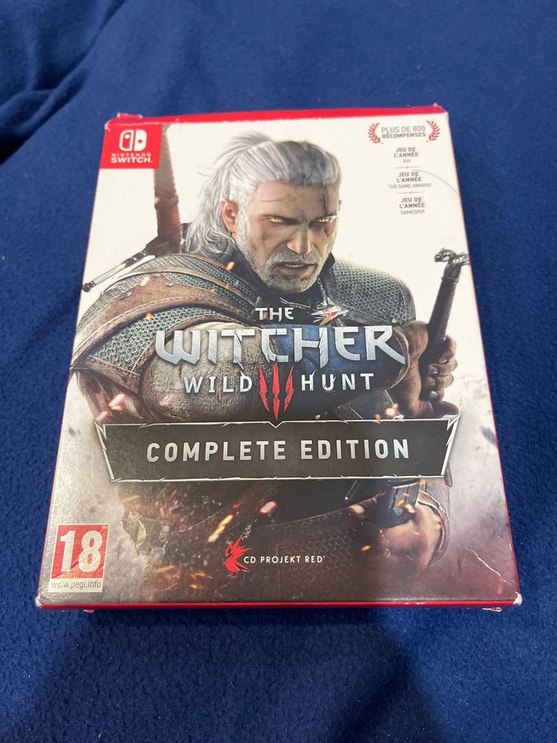 Witcher Complete Edition, Video Gaming, Video Games, Nintendo on Carousell