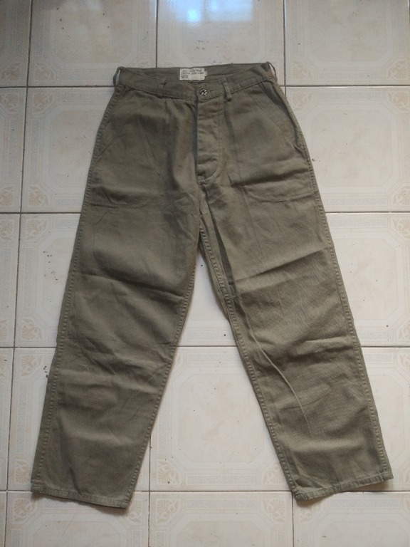 Workware HBT BAker Pant 28.5 actual, Men's Fashion, Bottoms, Trousers ...