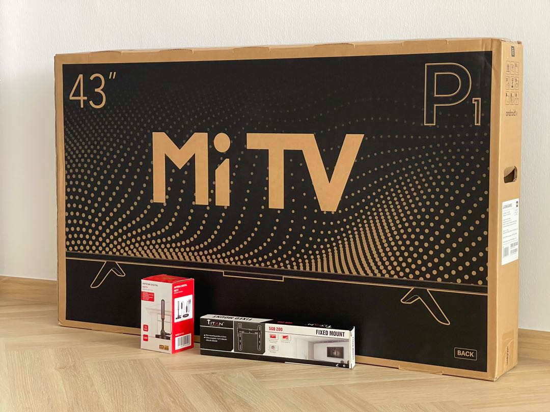Xiaomi P1 43” Android TV, TV & Home Appliances, TV & Entertainment, TV ...