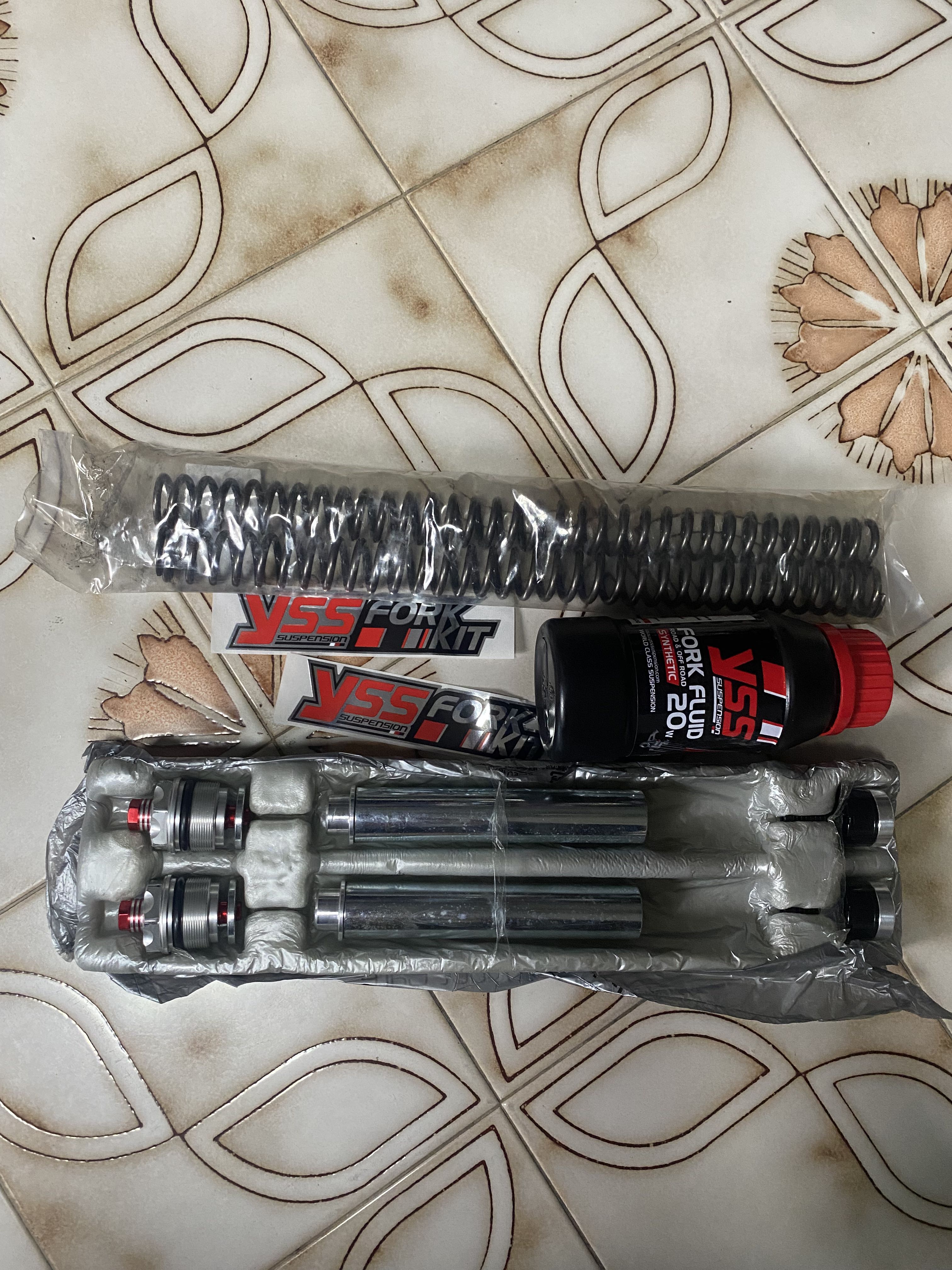 XMAX YSS fork kit, Motorcycles, Motorcycle Accessories on Carousell