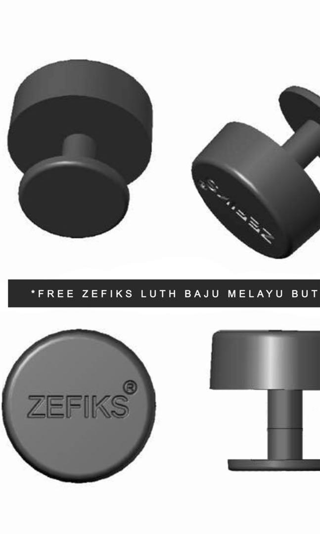 ZEFIKS LUTH BAJU MELAYU (Light grey), Men's Fashion, Muslim Wear, Baju ...