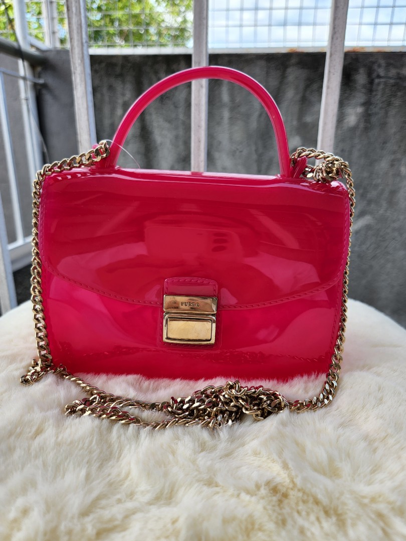 100% Original Furla Jelly Bag, Luxury, Bags & Wallets on Carousell