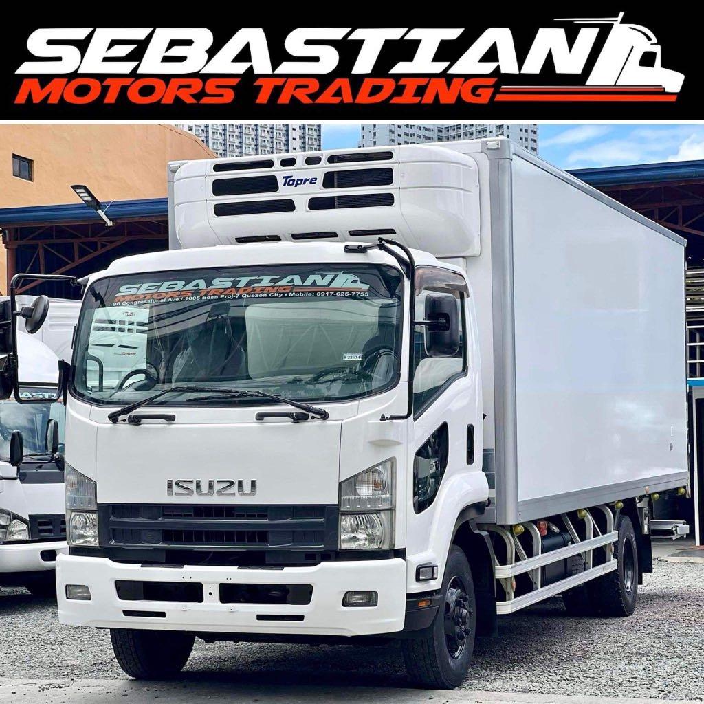 2021 ISUZU FORWARD REEFER VAN 21.8FT F-SERIES WITH POWER LIFTER TOPRE ...