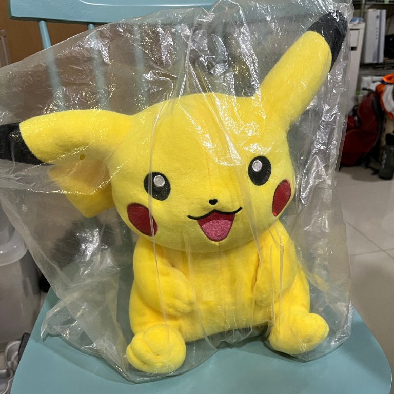 40cm Pikachu Pokemon Plushie, Hobbies & Toys, Toys & Games on Carousell
