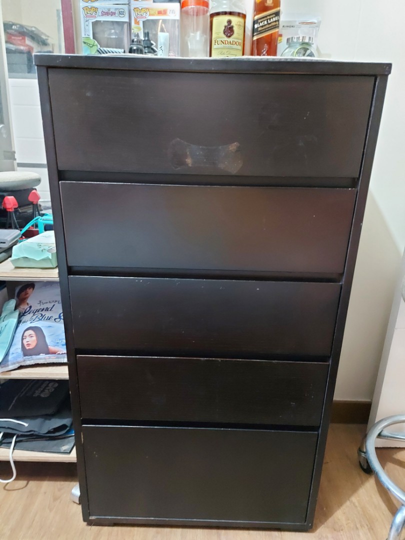 5 layer wood drawer, Furniture & Home Living, Furniture, Shelves ...