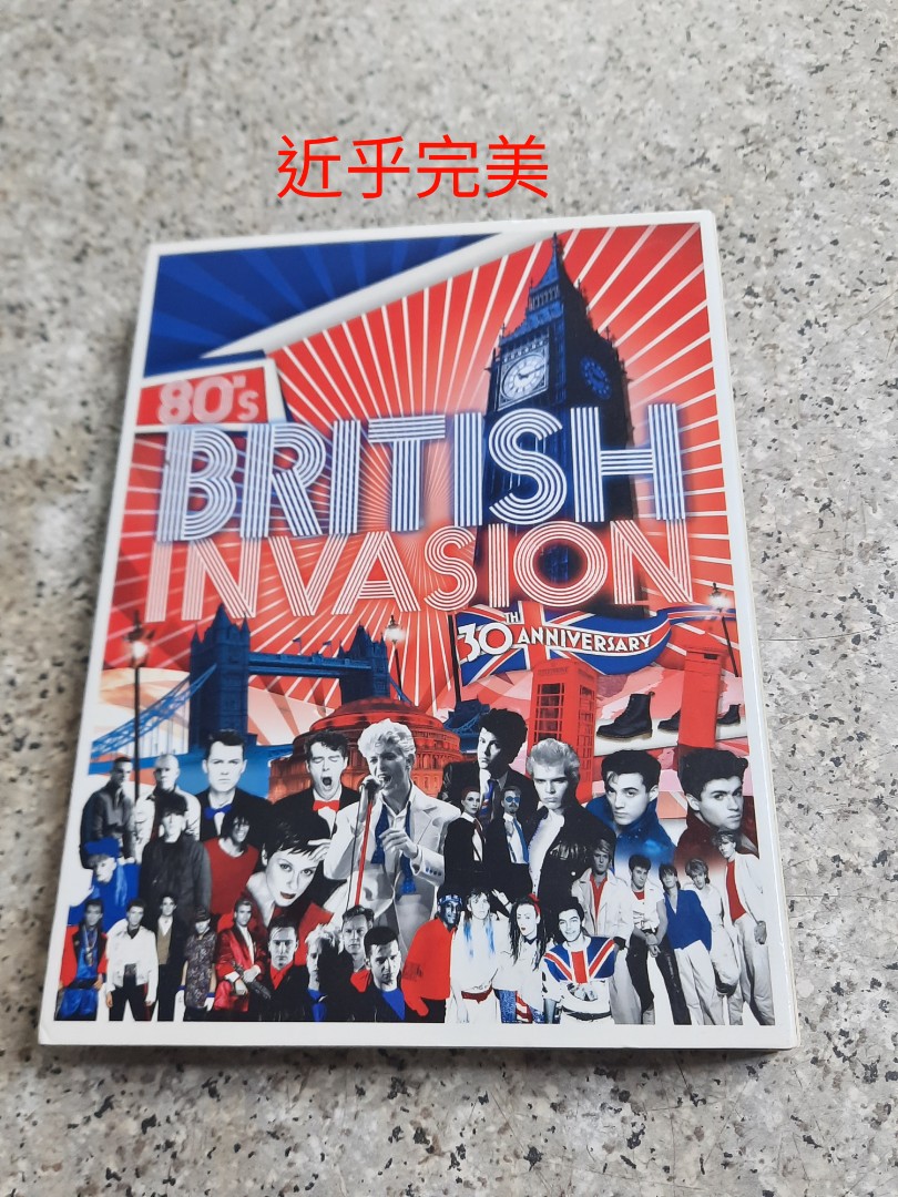 3 CD 80 s BRITISH INVASION 30TH ANNIVERSARY 3 CD 80 s BRITISH INVASION 30TH ANNIVERSARY