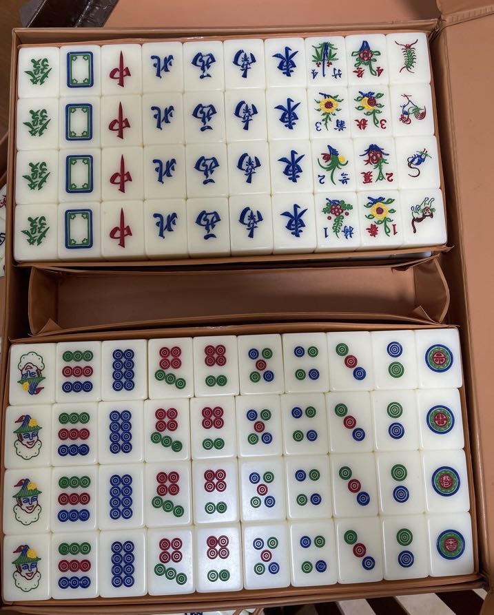 A1 Mahjong Set, Hobbies & Toys, Toys & Games on Carousell