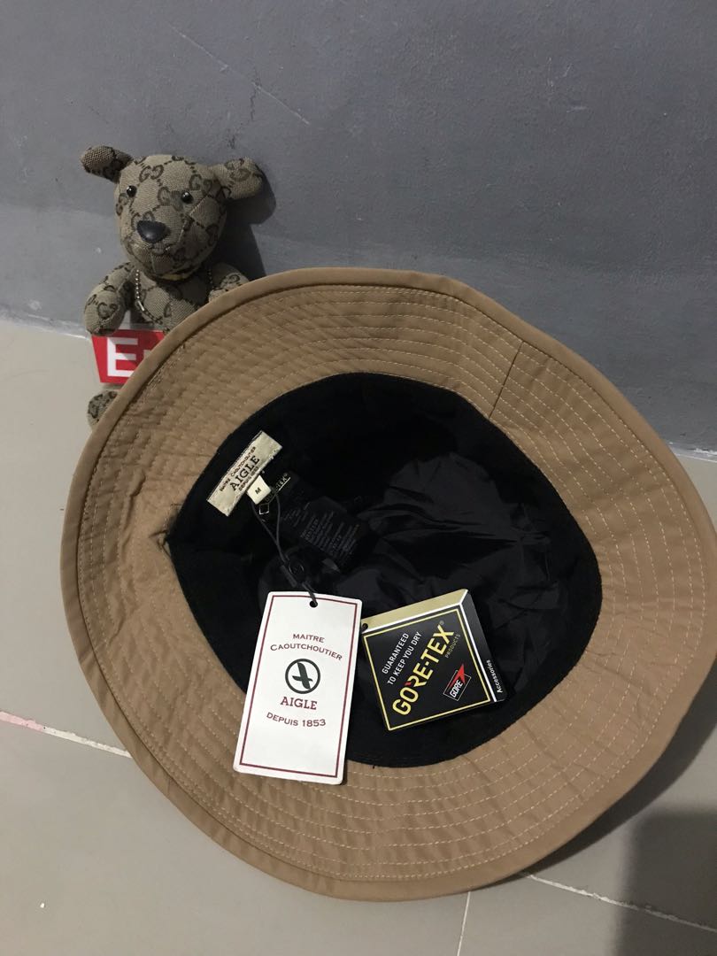 Aigle x goretex buckethat, Men's Fashion, Watches & Accessories, Caps ...