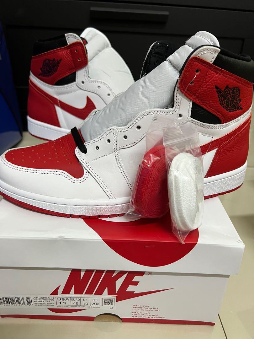 Air Jordan 1 Heritage, Men's Fashion, Footwear, Sneakers on Carousell
