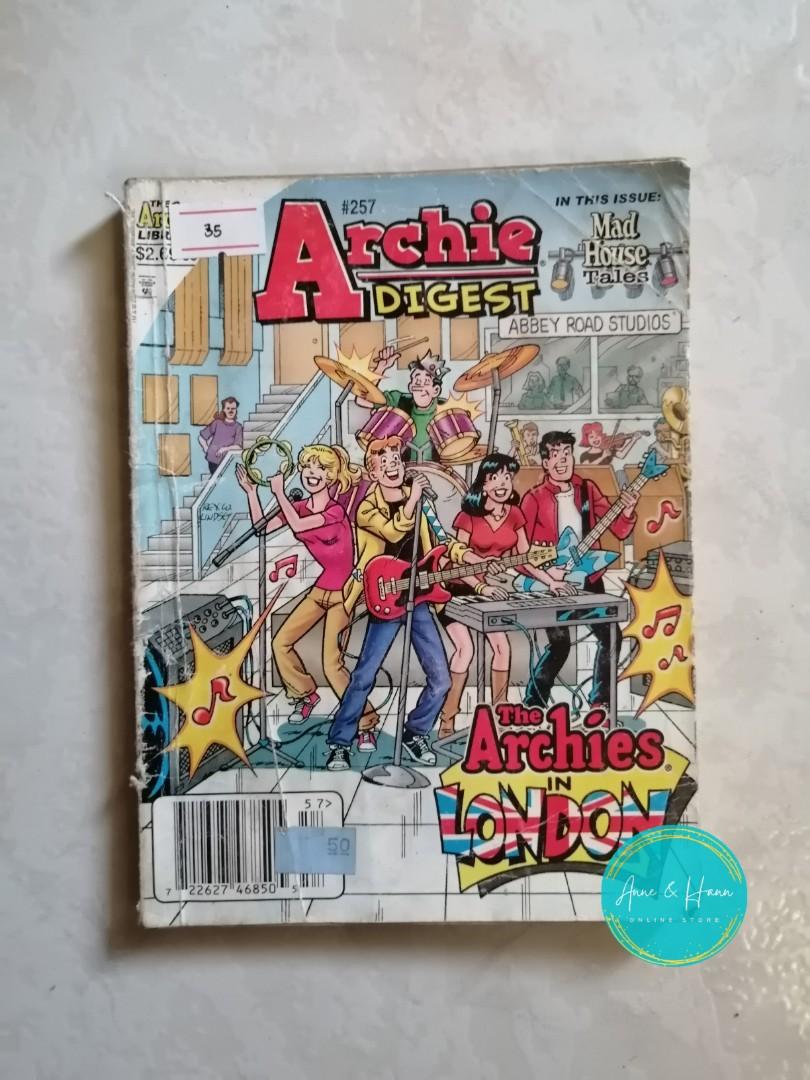 Archie Digest: The Archies in London, Hobbies & Toys, Books & Magazines ...