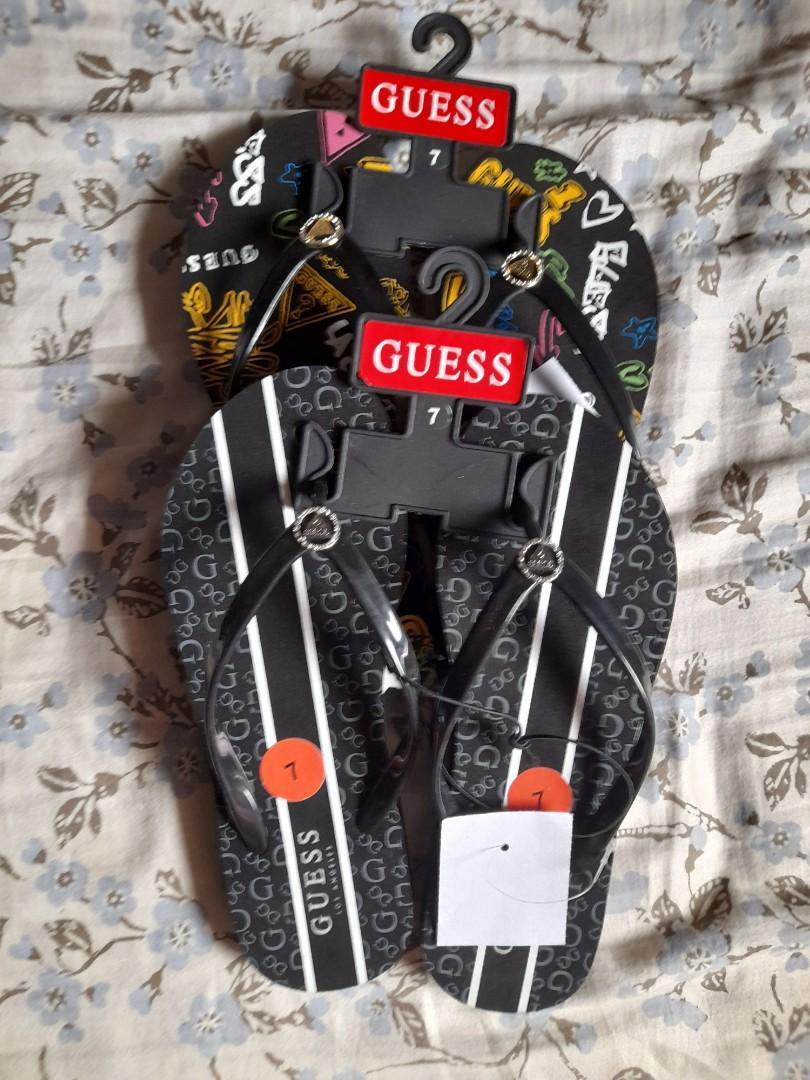 AUTHENTIC GUESS SLIPPER, Women's Fashion, Footwear, Slippers and slides ...