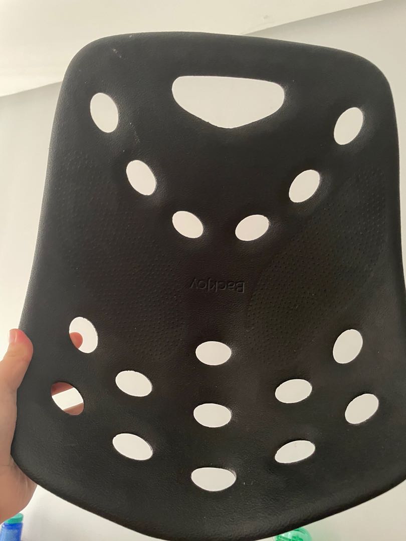 BackJoy Black posture, Lumbar and Sacral Support, Health & Nutrition ...