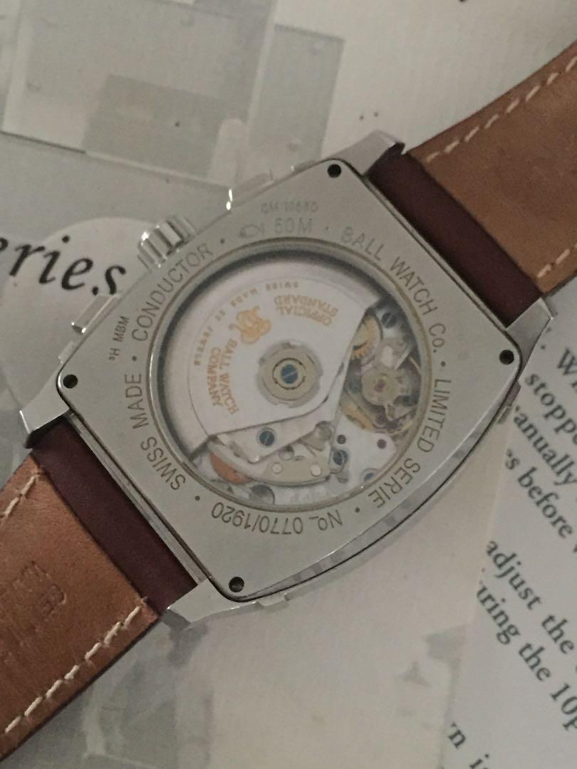 Ball “Conductor” Series Chronograph Limited Edition, Luxury, Watches on ...
