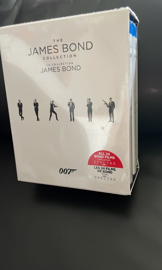 (BEST VERSION)(24 films) 007 The James Bond Collection 24 film boxset ...