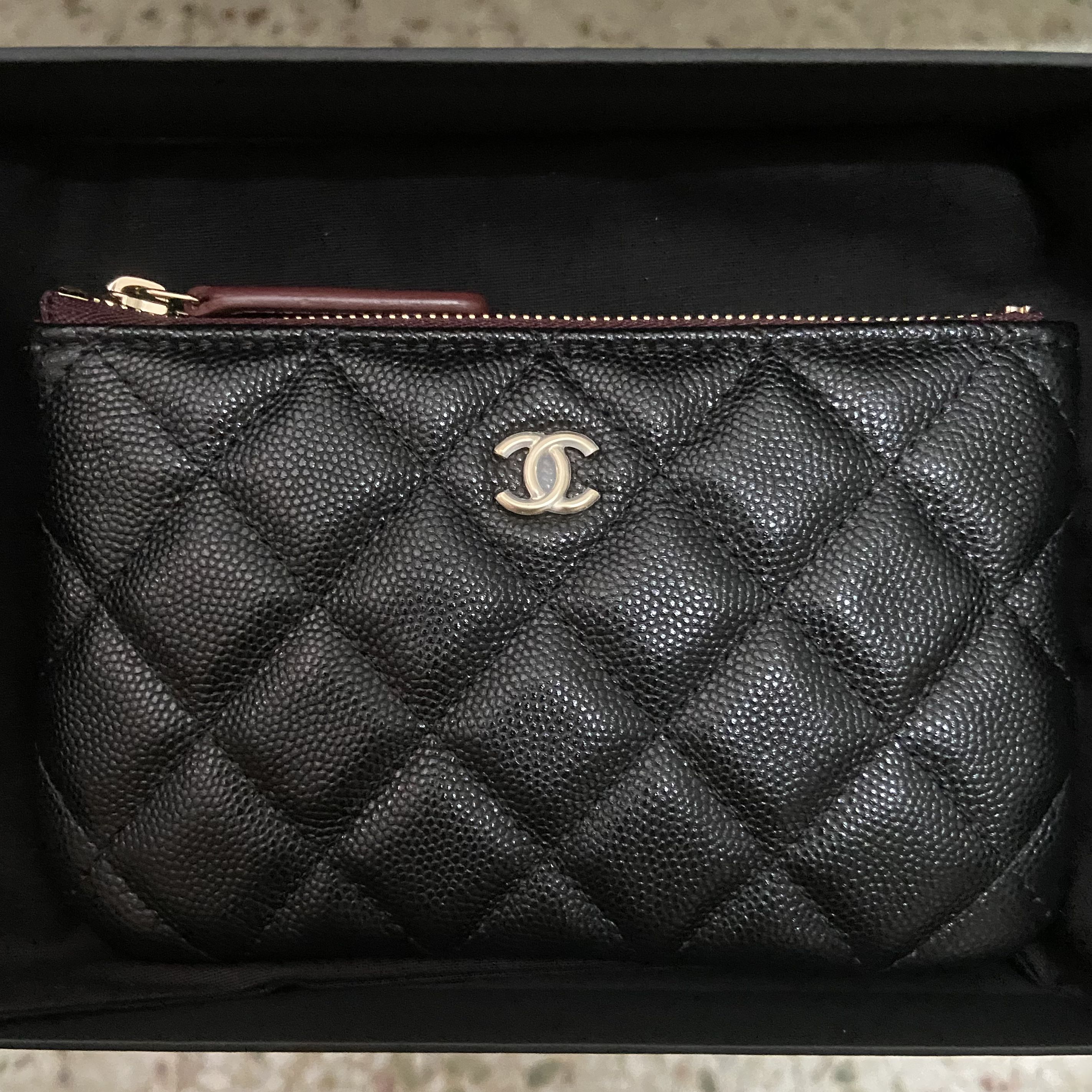 BN Chanel Mini O Case Caviar GHW, Women's Fashion, Bags & Wallets ...