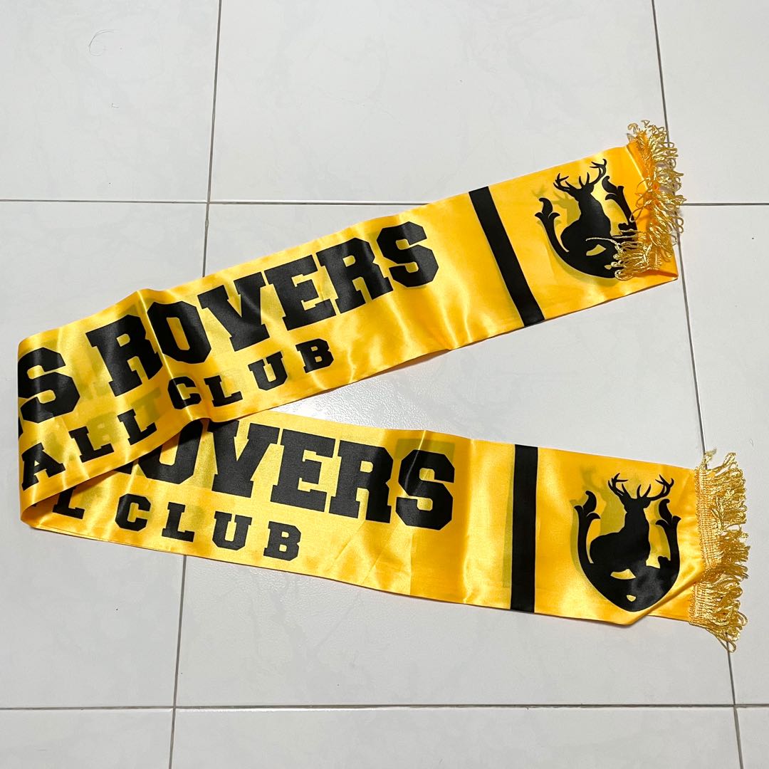 BN Tampines Rovers scarf yellow football soccer club Singapore local ...