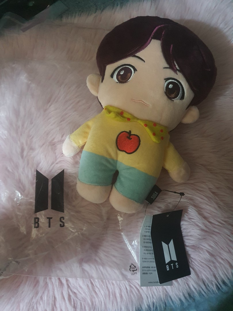 BtS Suga Plushie, Hobbies & Toys, Memorabilia & Collectibles, K-Wave on ...