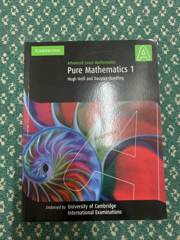 Cambridge Advanced Level Mathematics Pure Mathematics 1, Hobbies & Toys ...
