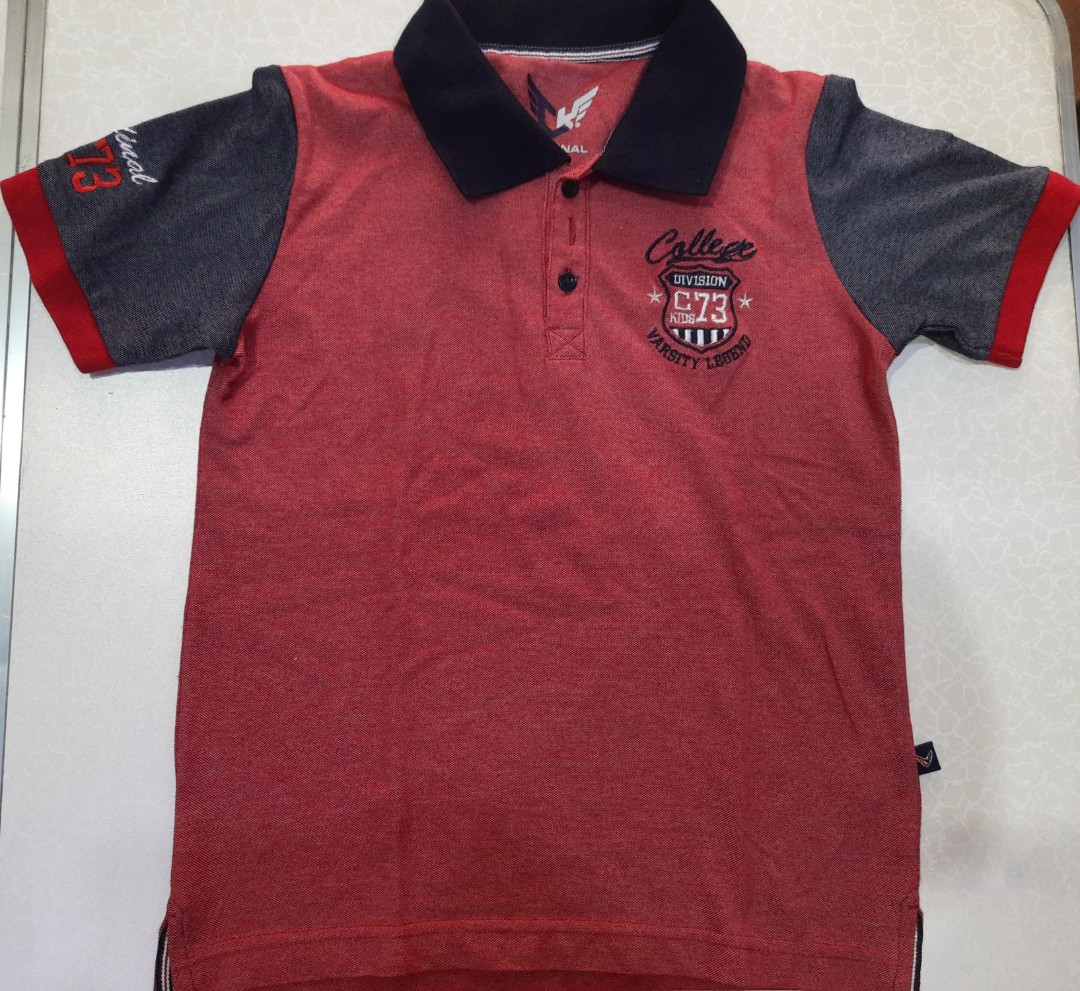 Cardinal Junior Patch Logo Polo Shirt sz 6, Bayi & Anak, Baju Anak Laki ...