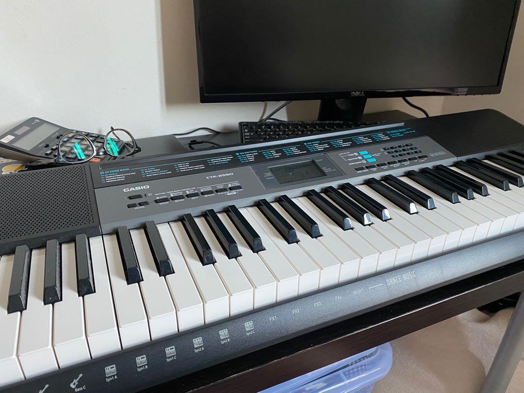 Casio CTK-2550 61 Keyboard, Hobbies & Toys, Music & Media, Musical ...
