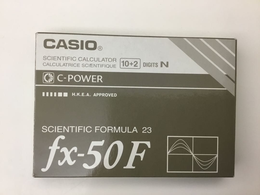 CASIO fx-50F, 電腦＆科技, 商務用科技產品 - Carousell