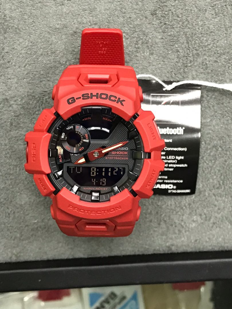 Casio G-SHOCK GBA-900RD-4 GBA-900RD-4ADR GBA-900, 男裝, 手錶及配件, 手錶 - Carousell