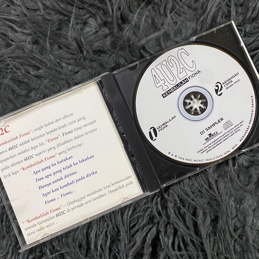 CD 4U2C Kembalilah Fiona, Hobbies & Toys, Music & Media, CDs & DVDs on ...