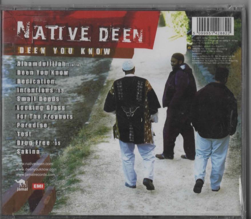 [CD Album] Native Deen - Deen You Know (2005), Hobbies & Toys, Music & Media, CDs & DVDs on ...