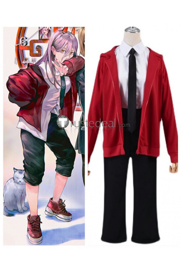 Chainsaw Man Power Cosplay (only costume), Hobbies & Toys, Collectibles ...