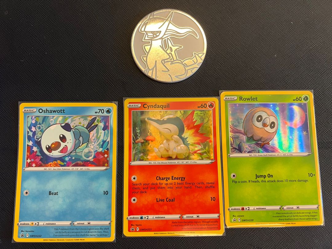 Pokemon TCG Chest Collector Arceus Shiny Coin and Promos TCG, Hobbies ...